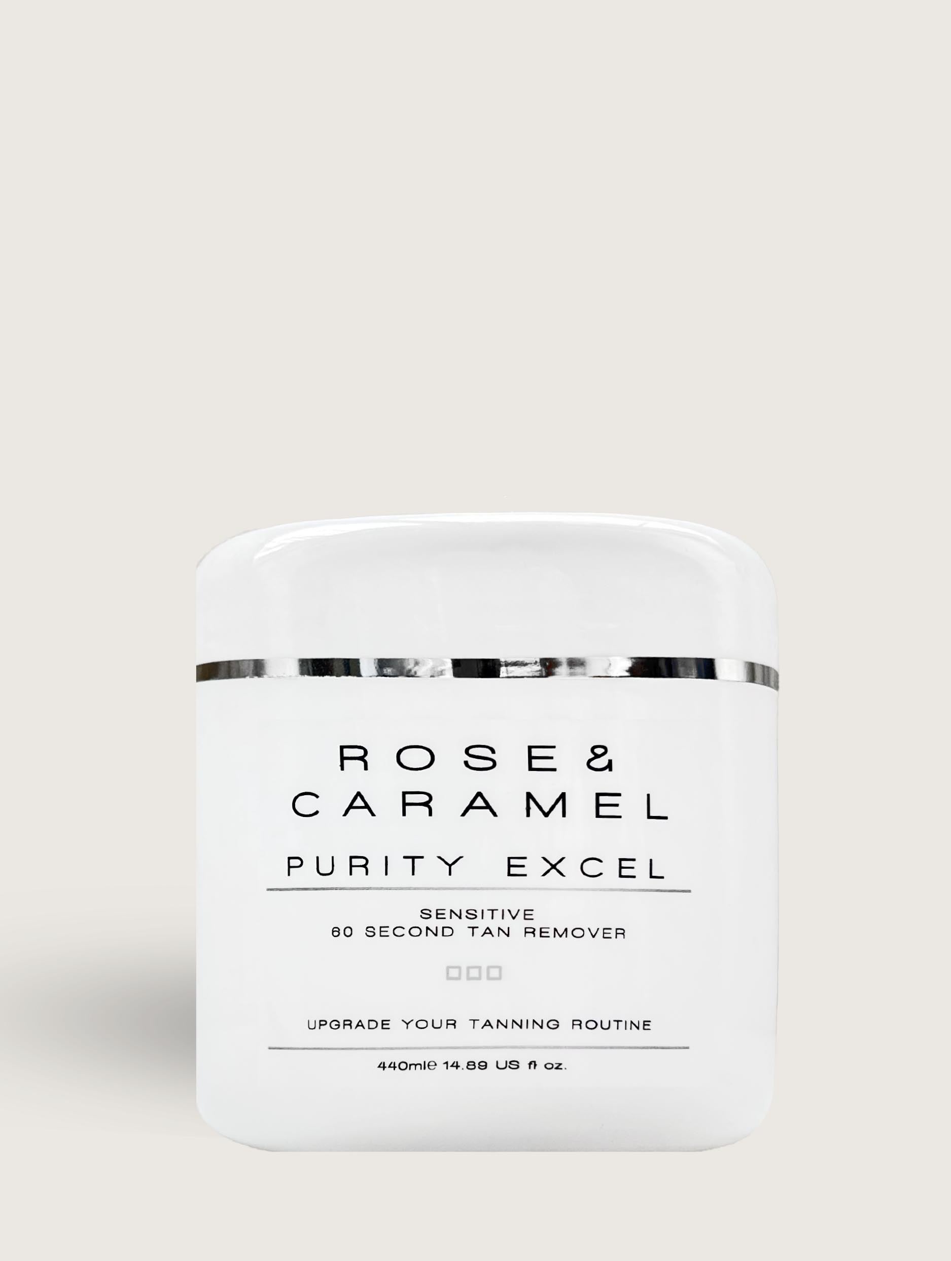 Rose & Caramel SENSITIVE Purity Excel 60 Second Self Tan Remover 440ml ...